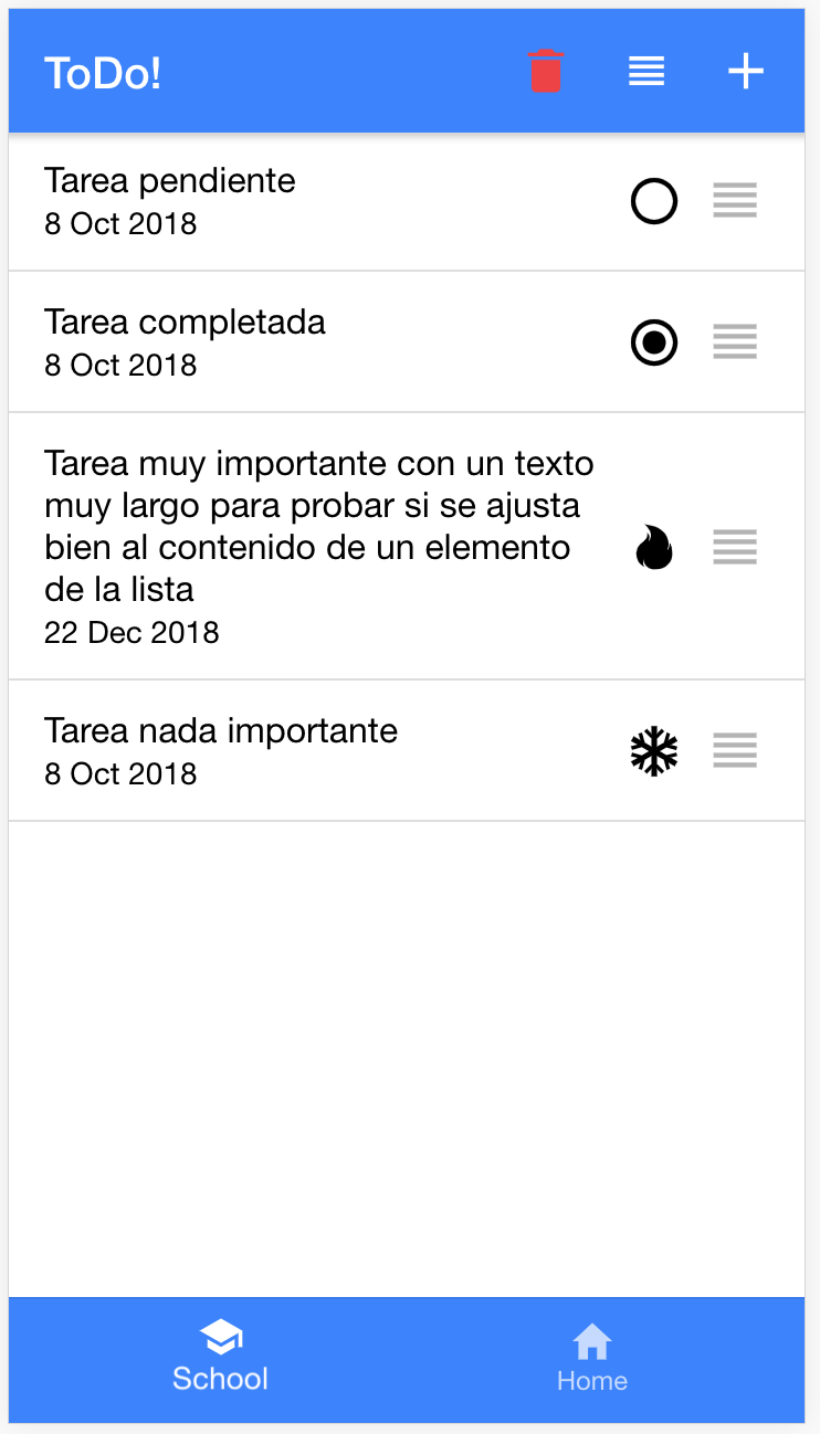 Lista de tareas con IONIC 5+Angular - Fernando Ruiz Rico