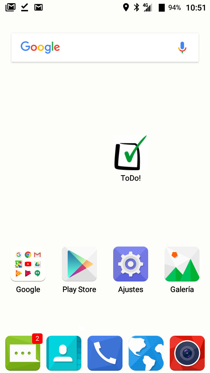 Icono y pantalla de bienvenida - Fernando Ruiz Rico