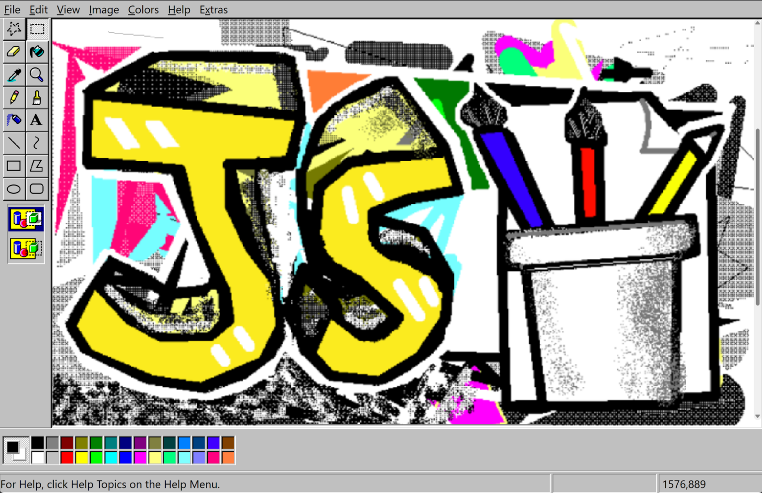 MS Paint remake - Fernando Ruiz Rico